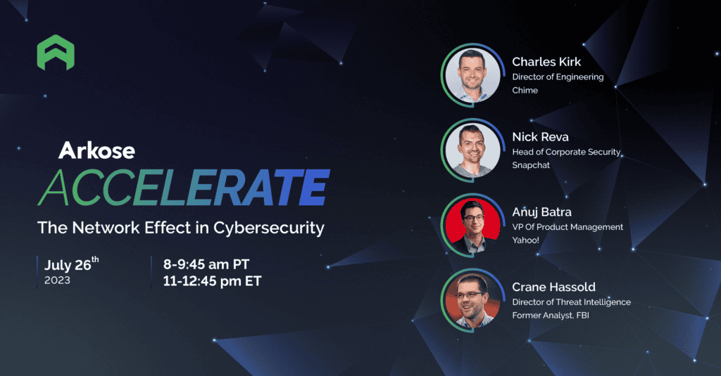 Accelerate Chat: FBI Cyber Behavioral Analyst | Arkose Labs