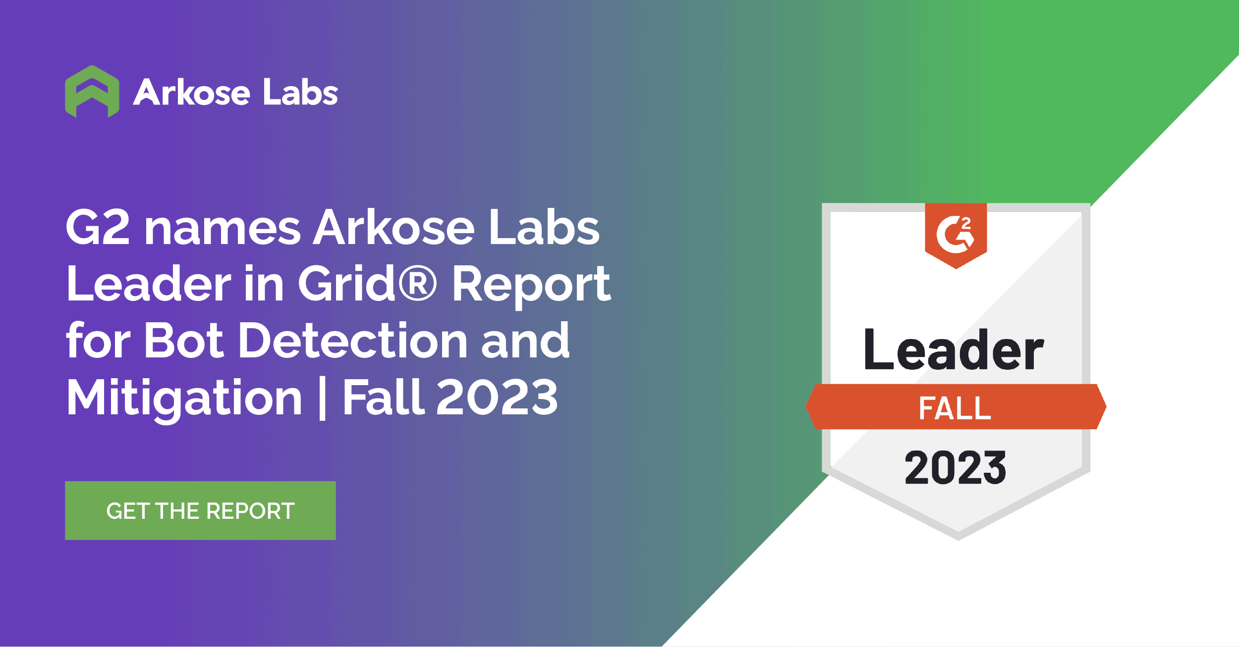 G2 Fall 2023 | Arkose Labs