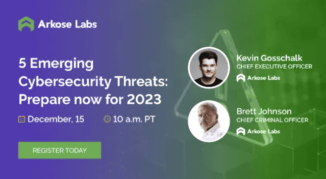 Upcoming Events and Webinars - Arkose Labs